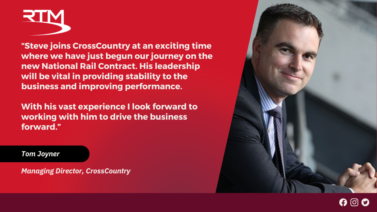 New Director appointed at CrossCountry | Rail News